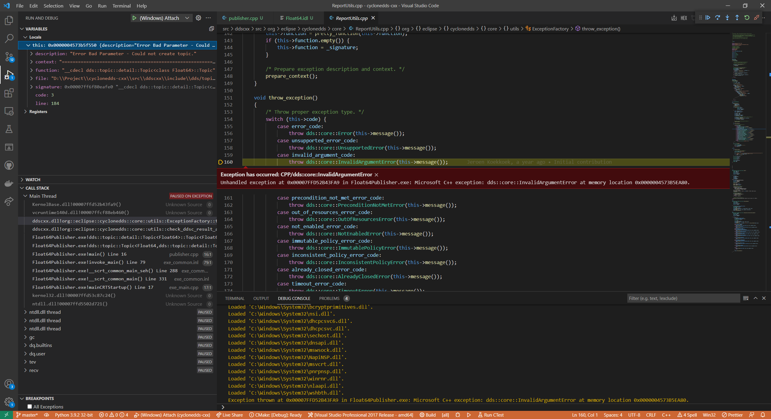 Symbol "-" not supported as part of the topic name · Issue #194 · eclipse-cyclonedds/cyclonedds ...