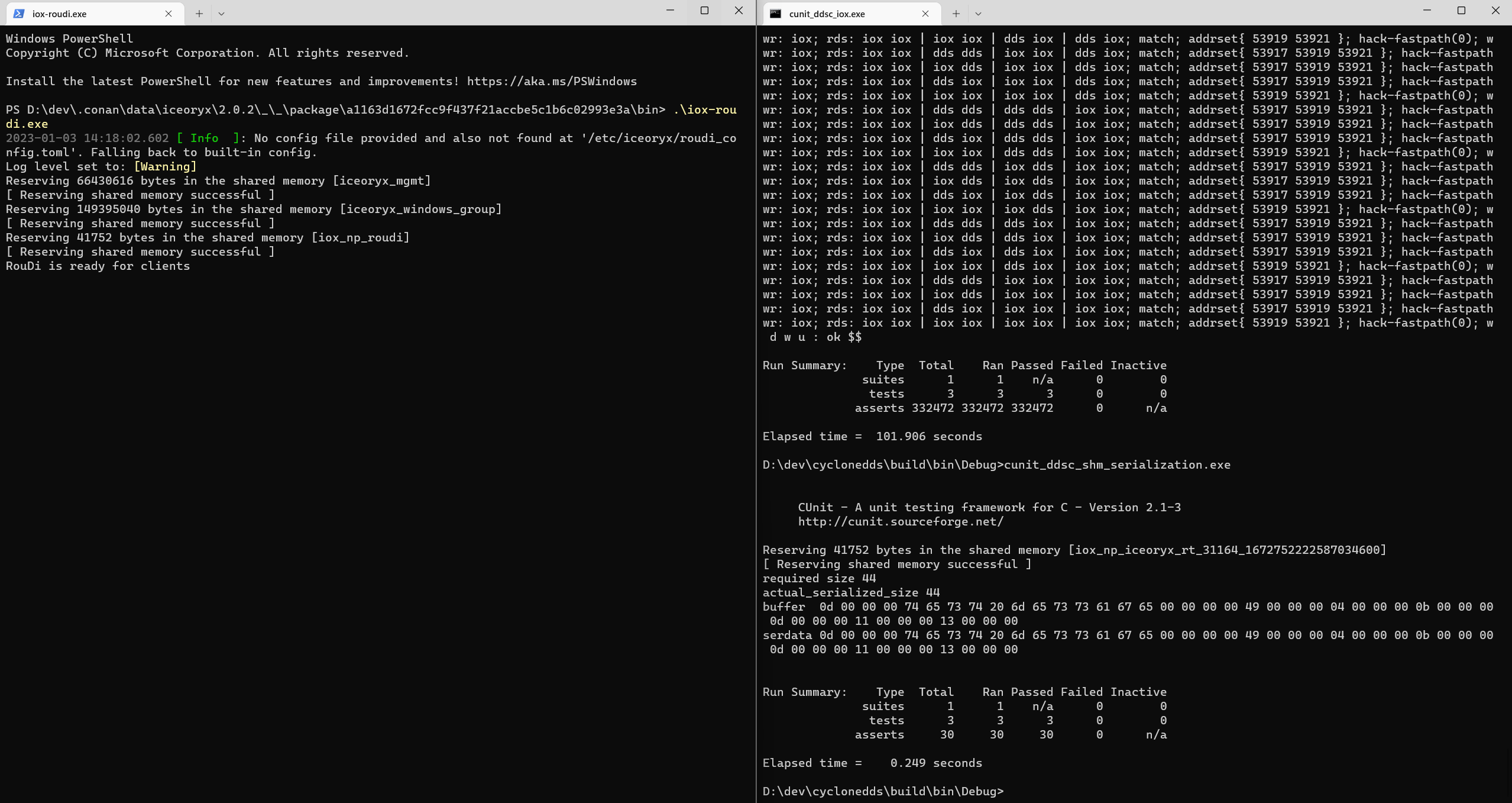 CycloneDDS+Iceoryx on Windows · Issue #1490 · eclipse-cyclonedds/cyclonedds · GitHub