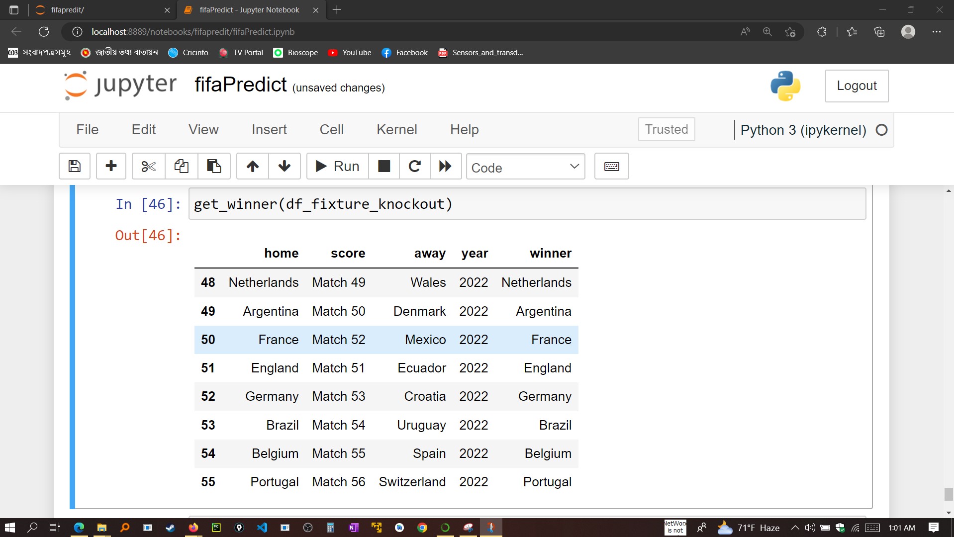 GitHub - Fahim-ok/FIFA-WORLD-2022-Prediction-Machine-Learning