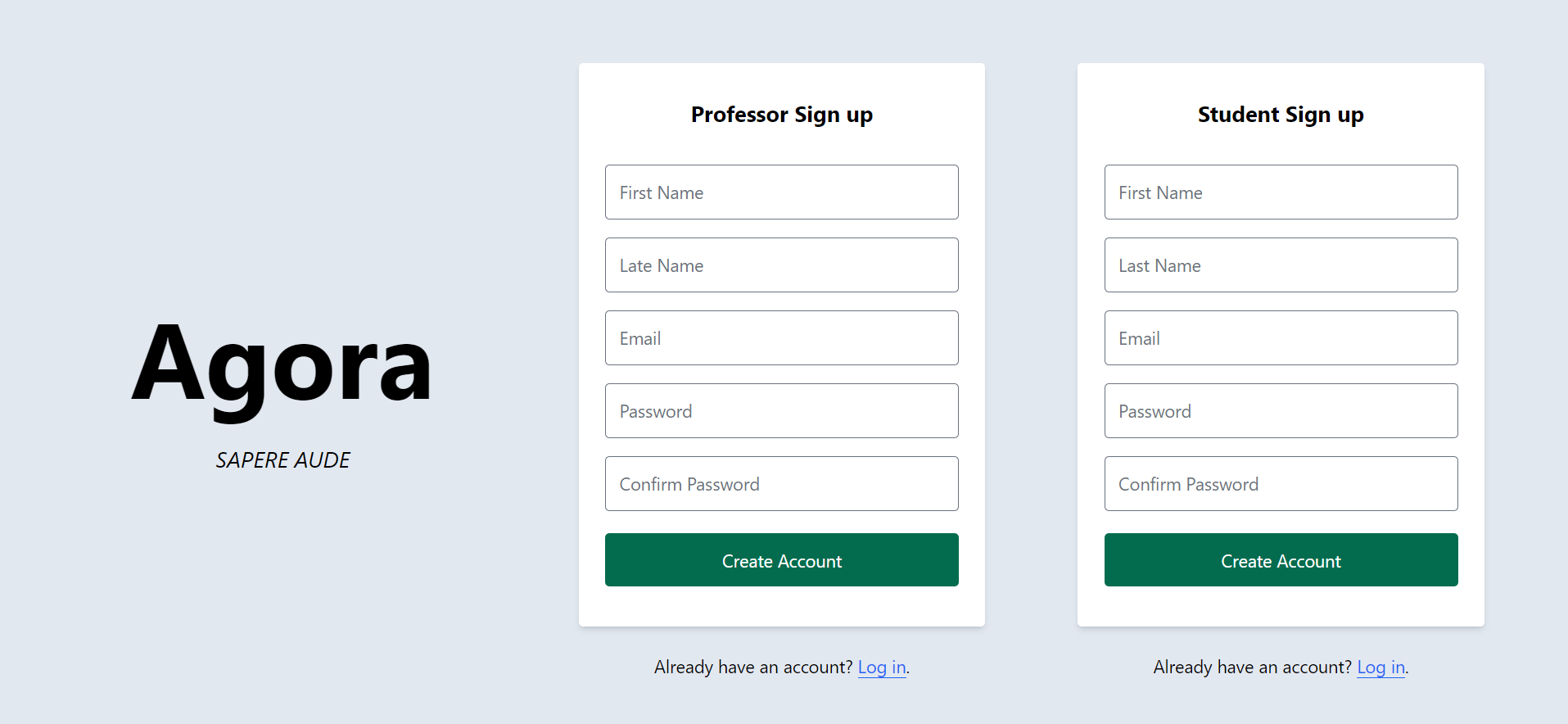 GitHub - victorzarour/agora-app: Capstone Project for Flatiron. Course ...