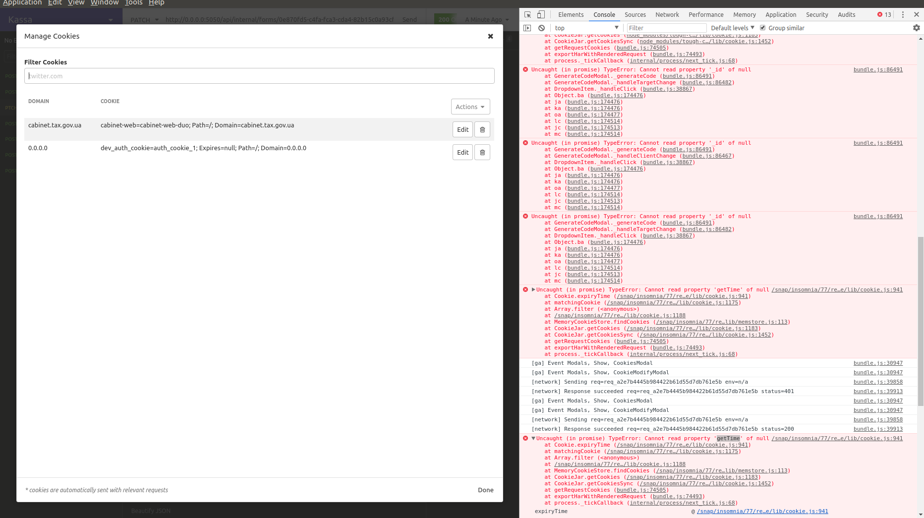 Curl Code Generation Not Working · Issue 2482 · Kong Insomnia · Github