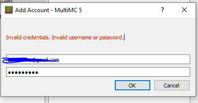 Cannot log into MultiMC · Issue #3621 · MultiMC/Launcher · GitHub
