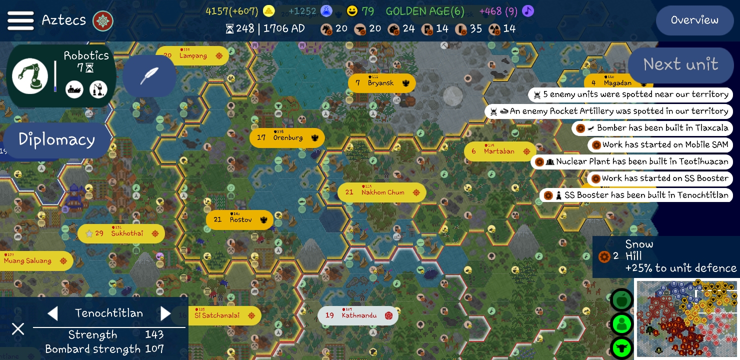 AI diplomacy ideas · Issue #4668 · yairm210/Unciv · GitHub