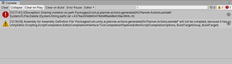Job Allocation and Assembly Error · Issue #1 · Unity-Technologies/ai ...