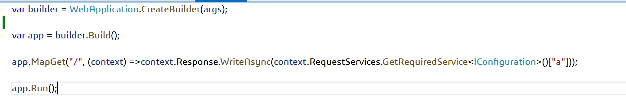 The changes on appsettings.json are not read into IConfiguration when reloadOnChange is true ...