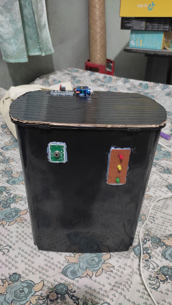 GitHub - Ibrahim-995/Intelligent-Dustbin: An automated dust collecting and notify system