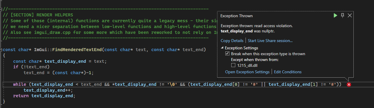 Issue In Imguicpp · Issue 5462 · Ocornutimgui · Github 