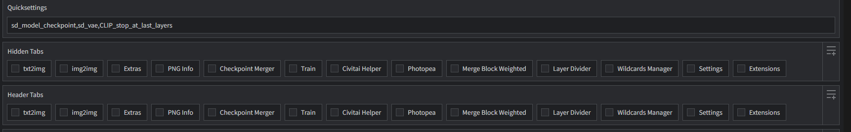 [Bug]: Header Tabs Keep Resetting On Reload · Issue #165 · anapnoe/stable-diffusion-webui-ux ...