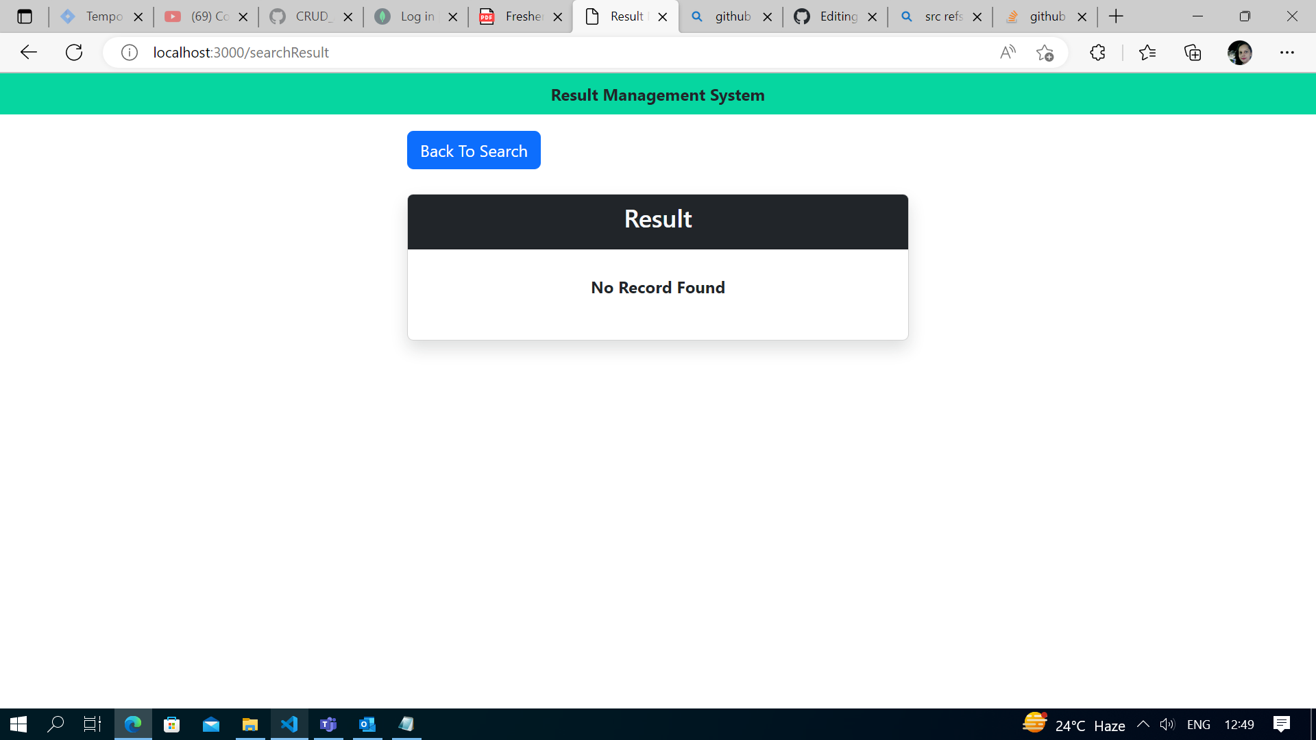 GitHub - Swati-Mishra77715041999/result-management-system