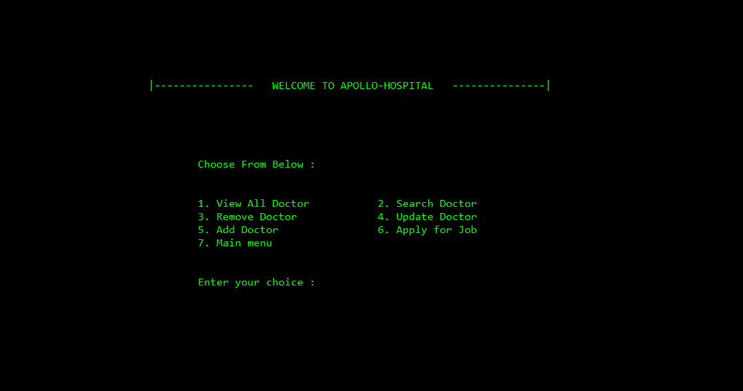 GitHub - Yadav-Rahul-raj/Hospital-management-system: Created hospital ...