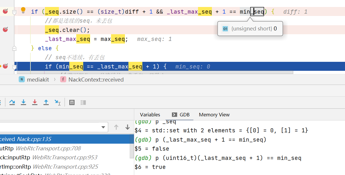 [BUG]: BUG 在webrtc推流时出现rtp时间戳回环之后导致后续的nack逻辑全部失效 · Issue #2249 · ZLMediaKit/ZLMediaKit · GitHub
