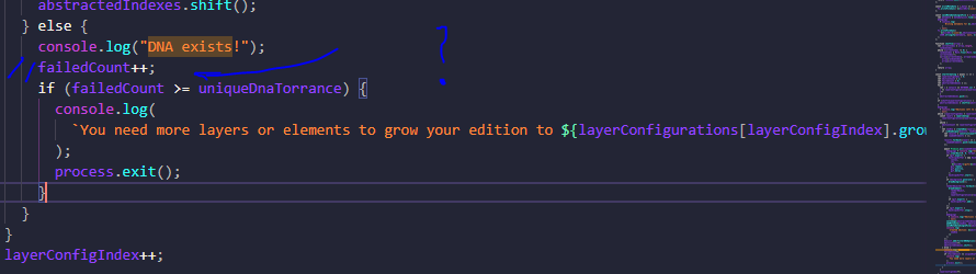 DNA exists! error · Issue #406 · HashLips/hashlips_art_engine · GitHub