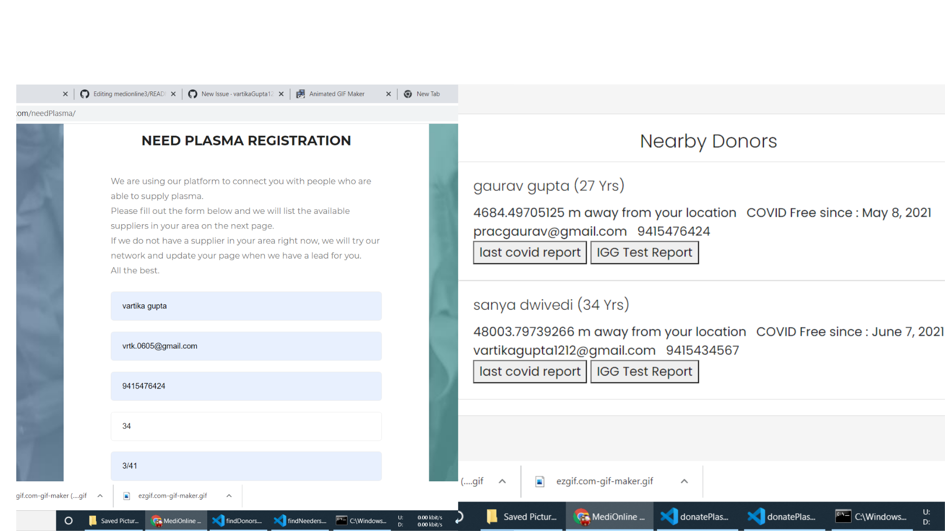 GitHub - vartika0605/MediOnline: LOGIN detail of patient : username ...