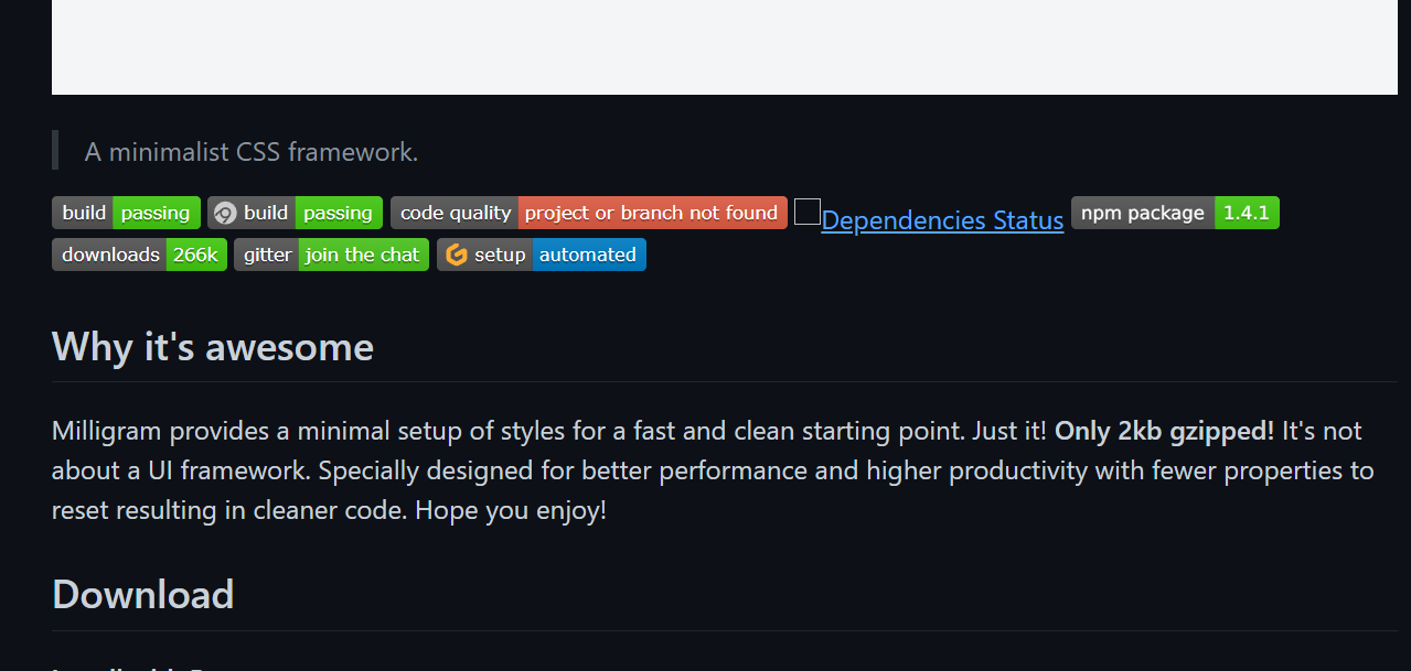 David-dm.org is down · Issue #350 · milligram/milligram · GitHub