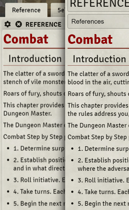 Blurry/Fuzzy Text · Issue #106 · ElfFriend-DnD/foundryvtt-gmScreen · GitHub