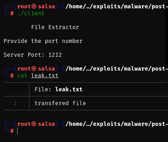 GitHub - S12cybersecurity/FileExtractor: C++ Code to Extract Windows File and Receive in Linux ...