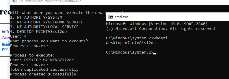 GitHub - S12cybersecurity/AdminX: AdminX it's a Malware to execute process as some users from a ...