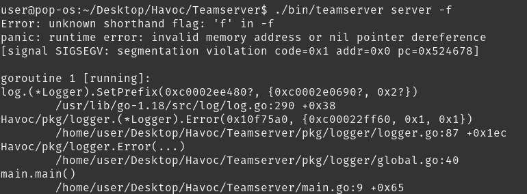 catch errors on teamserver · Issue #76 · HavocFramework/Havoc · GitHub