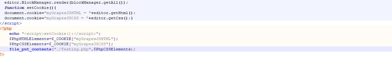 editor.getCss() issue with PHP when using Cookie to pass Css styles · Issue #2725 · GrapesJS ...