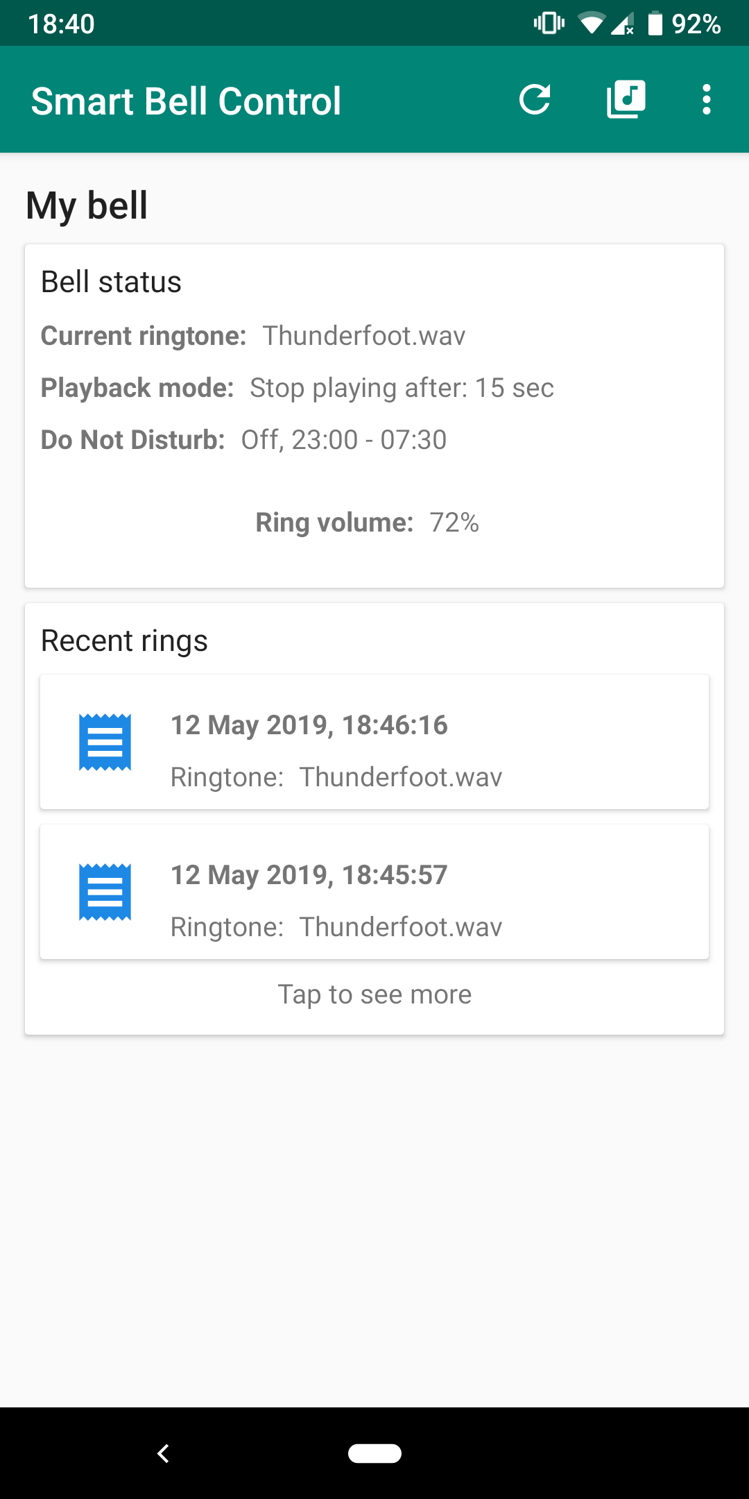 GitHub - dimchoSCR/smart-bell-android-client: This is an Android Client for the smart-bell ...