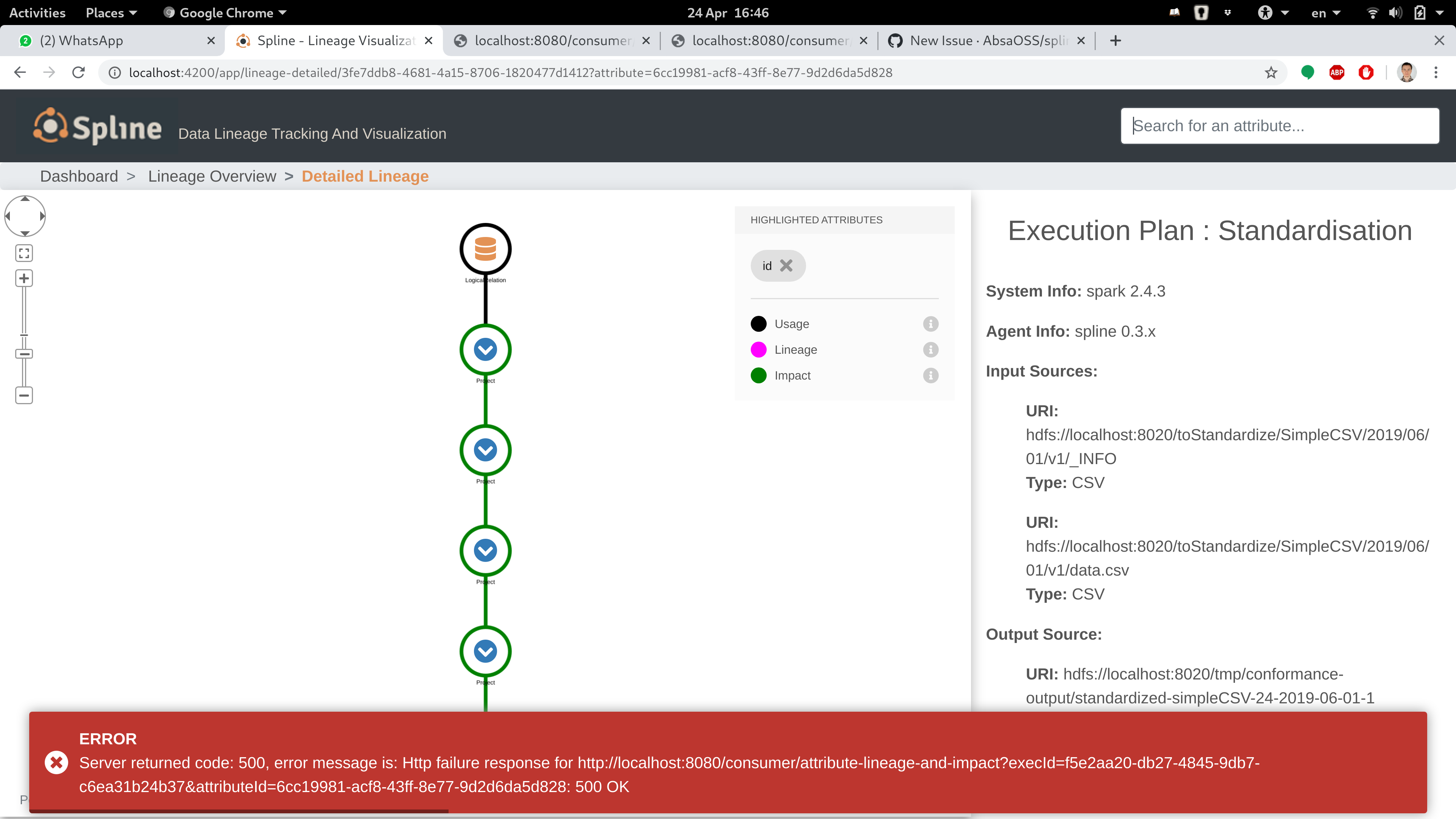 Clicking on an item in the attribute search results in the wrong navigation · Issue #657 ...
