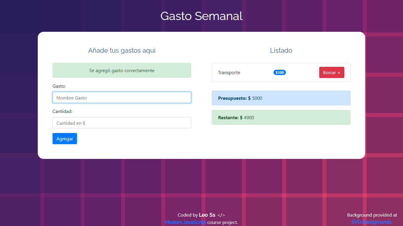 GitHub - iam-leo/Gasto-Semanal: https://iam-leo.github.io/Gasto-Semanal/