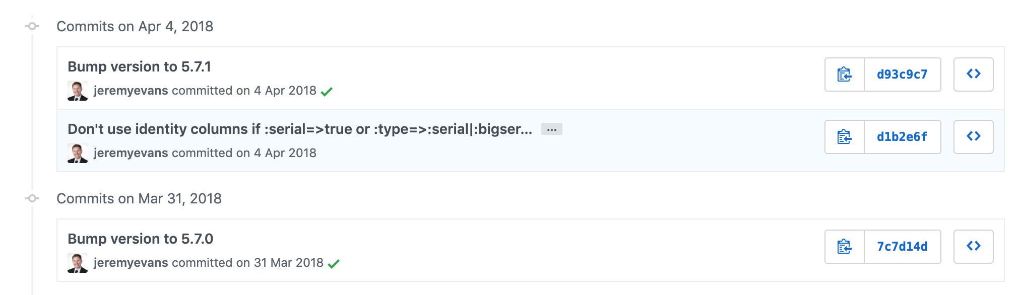 2.19.1 release on Rubygems without GitHub Tag, Version Increase or Changelog · Issue #397 ...