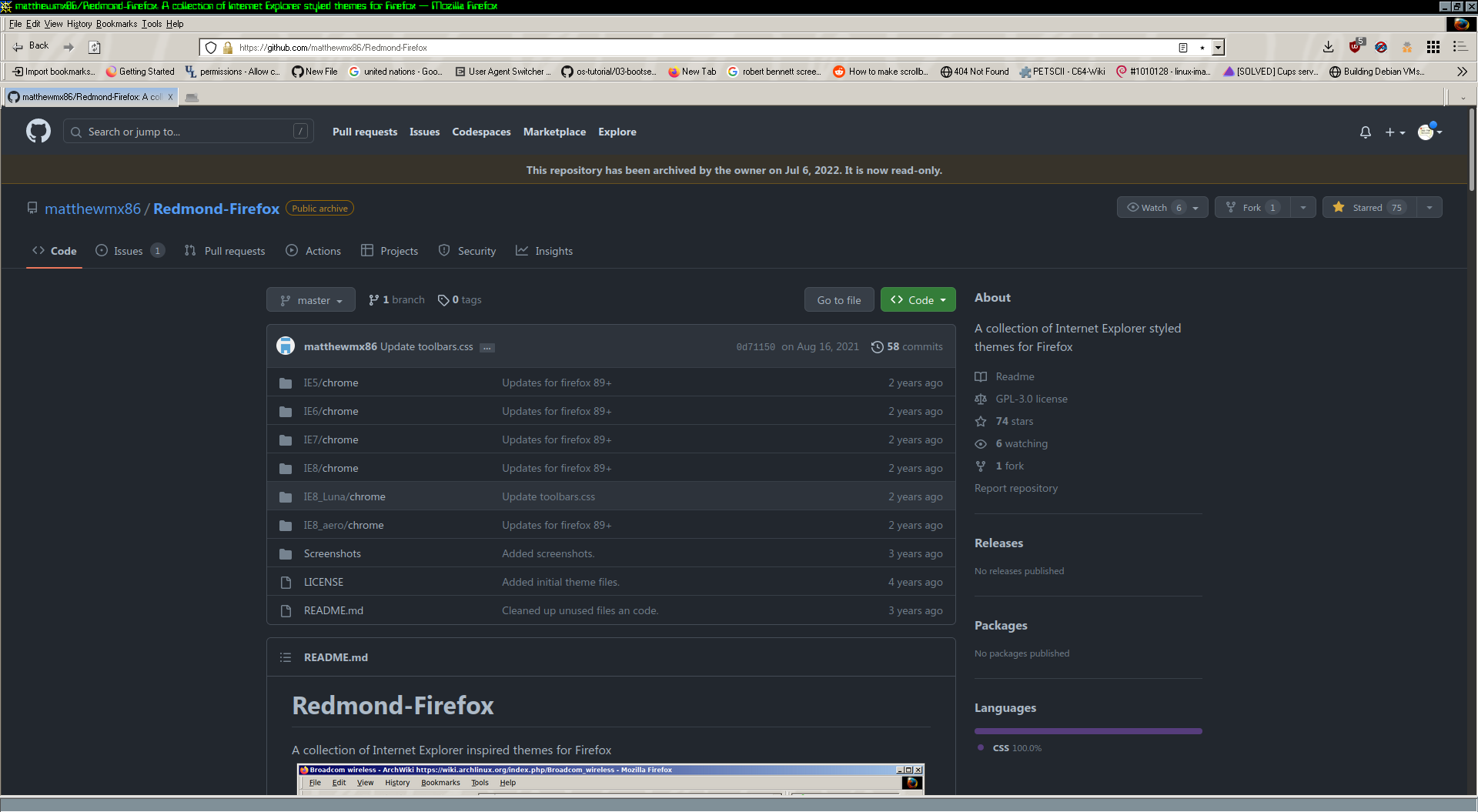 How does Chicago95 change the Firefox theme? · Issue #287 · grassmunk ...
