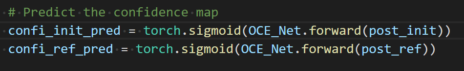 predict the confidence map · Issue #1 · Carlisle-Liu/OCENet · GitHub