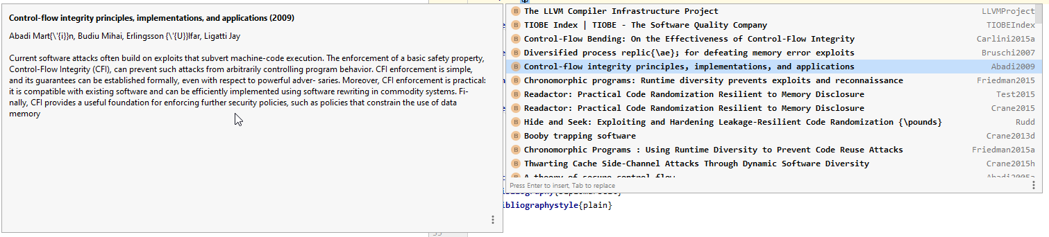 Improve citation autocompletion · Issue #1151 · Hannah-Sten/TeXiFy-IDEA · GitHub