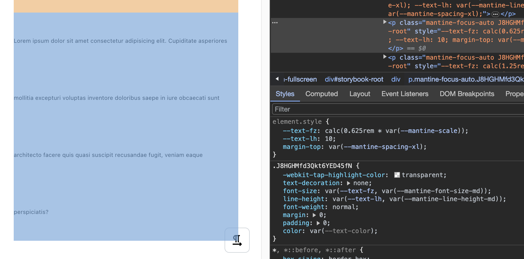 For Text Component Unitless Size Prop Leads To Giant Line Height · Issue 5125 · Mantinedev 2946