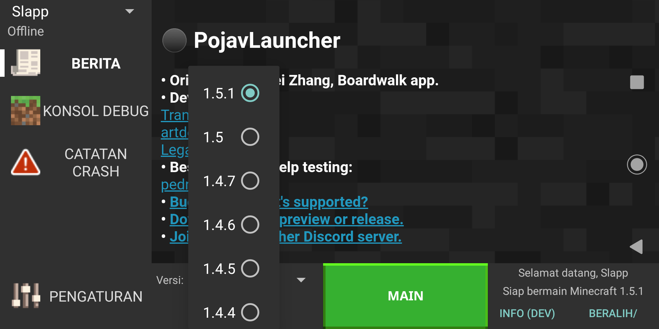 [BUG] Only black screen when I try to play minecraft below 1.7.10 · Issue #946 ...