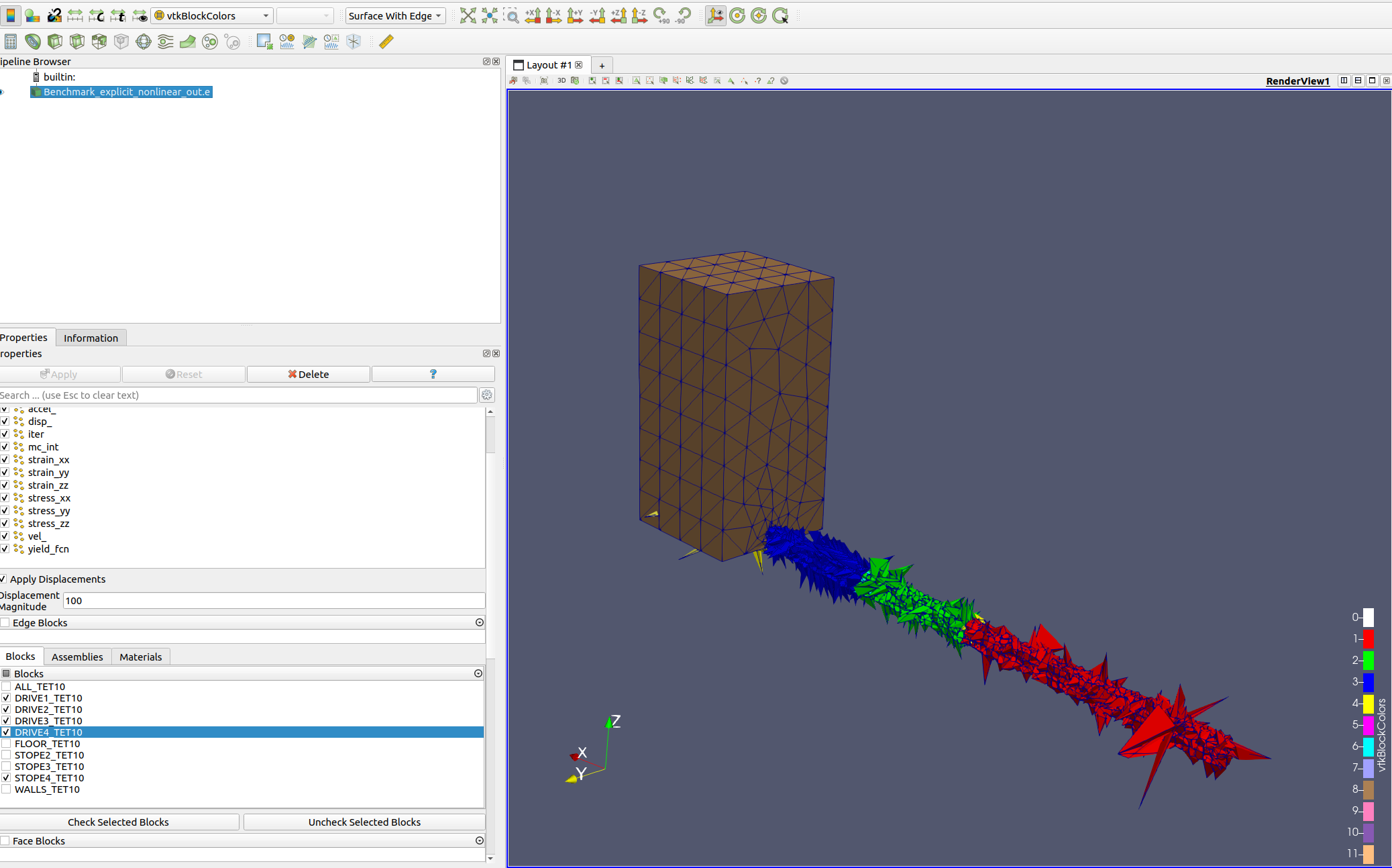 possibility of running Tensor mechanics problem (with plasticity) using Explicit solvers ...