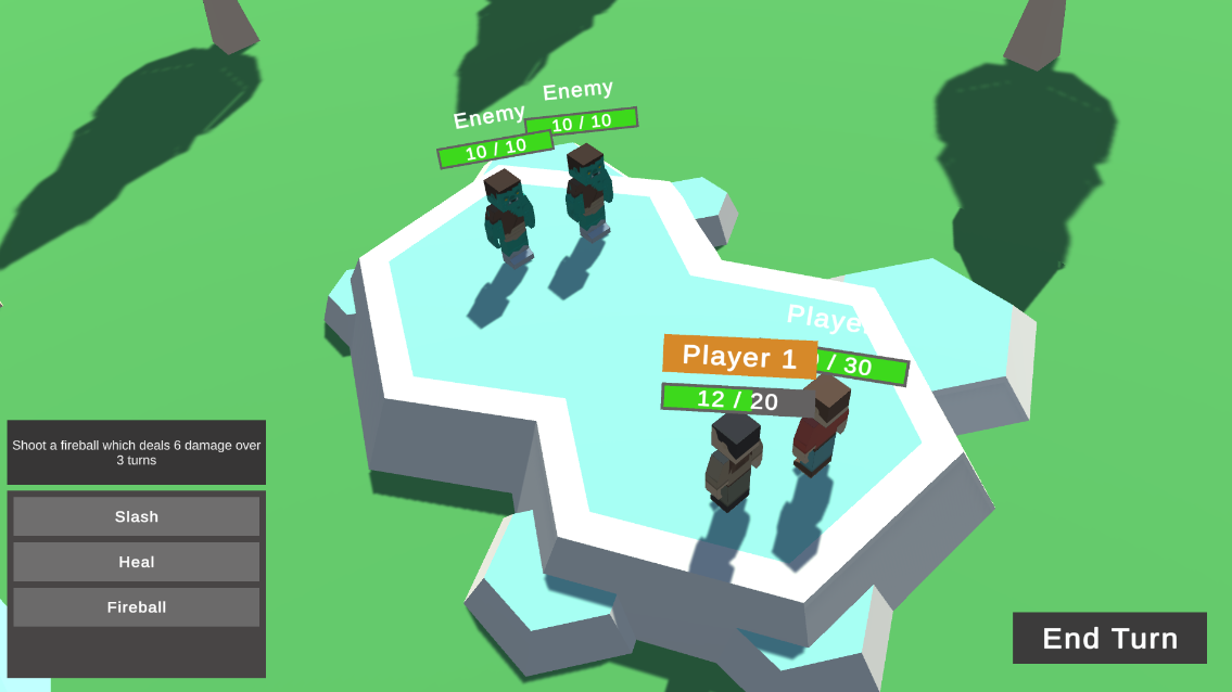 GitHub - Olegsander78/3DTurnBaseRPG: Creation a 3D Turn-Based RPG in Unity