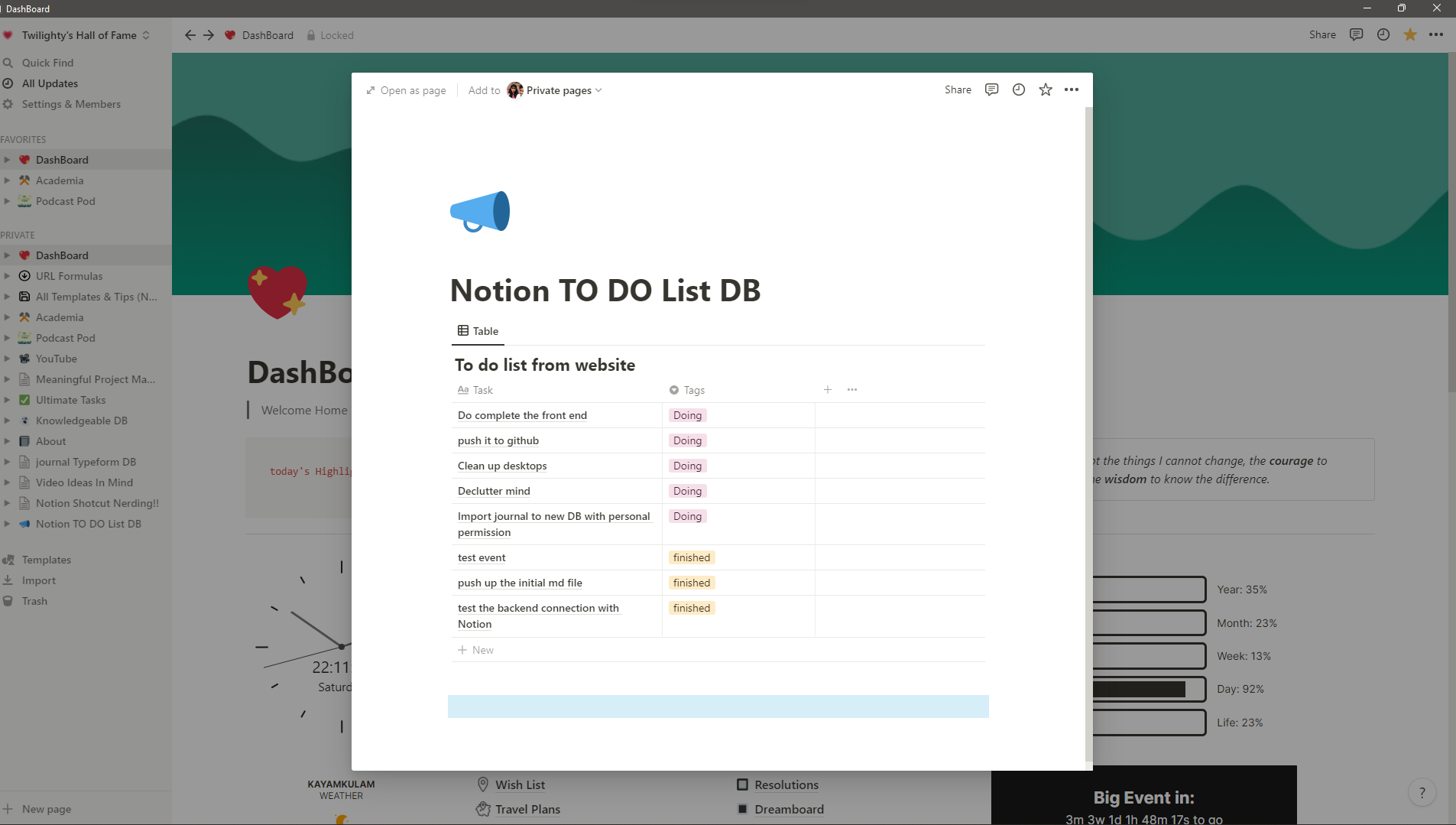 GitHub - twilighty-abhi/Notioneering: A TinkerHub SHN project repo, based on the Notion API