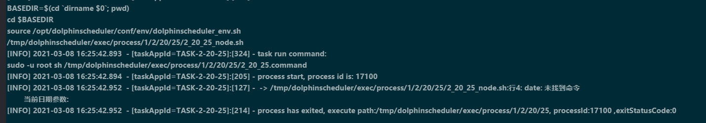 Unable to execute shell · Issue #5004 · apache/dolphinscheduler · GitHub