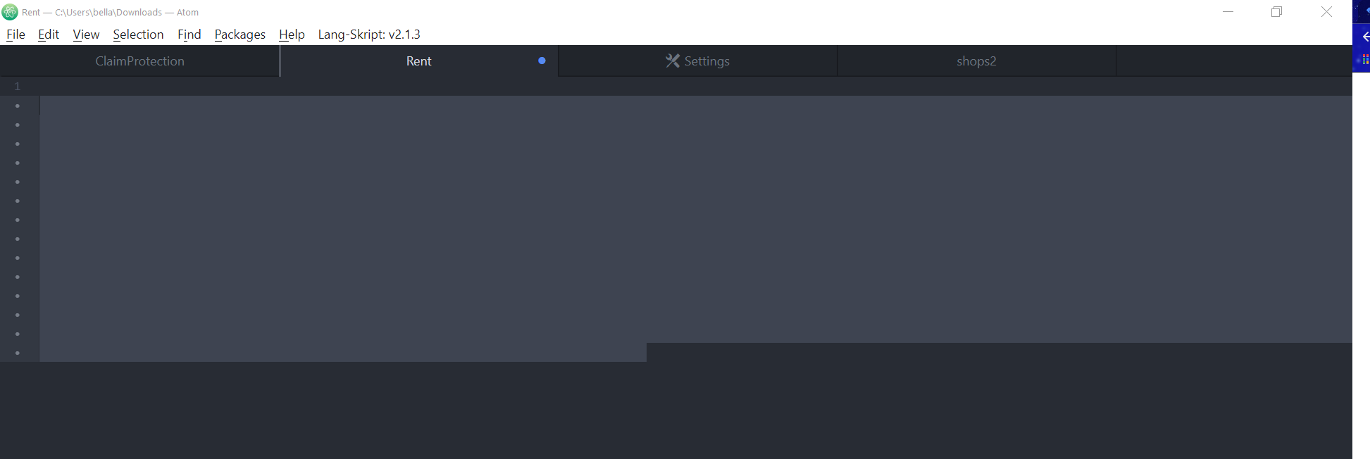 Contents Of File Replaced With Dots · Issue 22522 · Atomatom · Github 