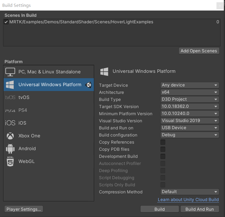 MRTK2 is not work on hololens2 · Issue #9429 · microsoft/MixedRealityToolkit-Unity · GitHub