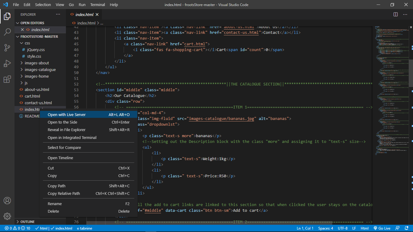 GitHub - Lerato029/frootsStore: Online Fruit Store