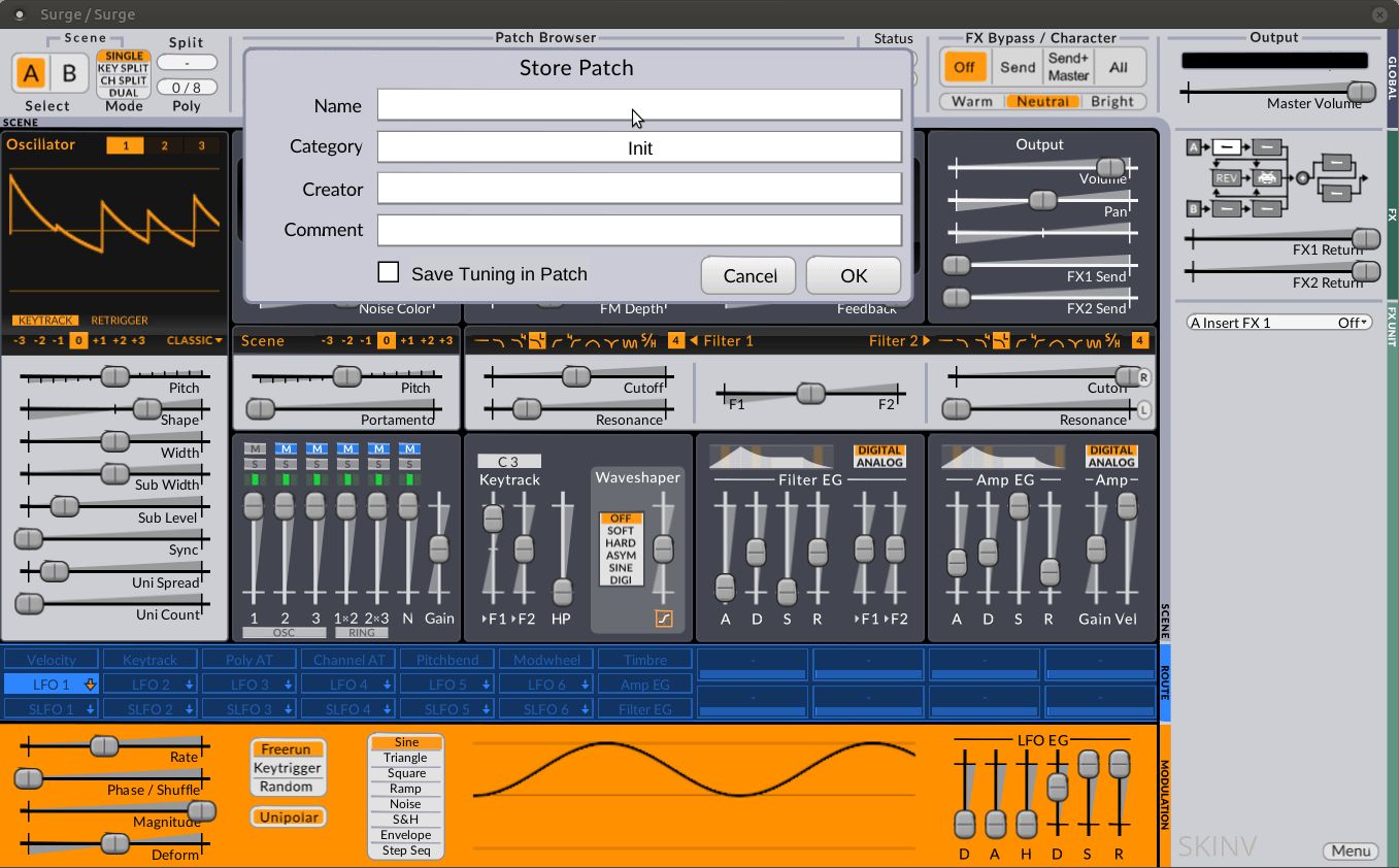 Store Patch Text Entry Mangled · Issue 1672 · Surge Synthesizersurge · Github