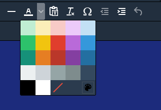 Custom color icon not visible using oxide-dark · Issue #7369 · tinymce/tinymce · GitHub