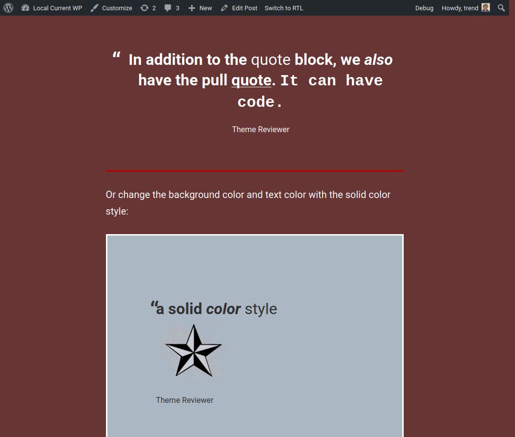 Quote block: bold looks less bold than non-bold · Issue #762 ...