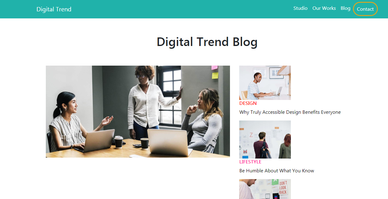 GitHub - akshayahingangave/Digital-Trend: Digital Trend UI using HTML, internal CSS, Bootstrap