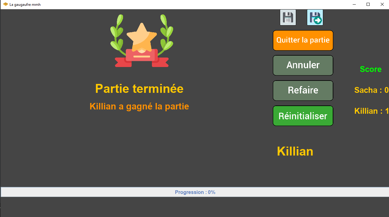GitHub - blancos-code/Gaufre-Empoisonnee: Jeu pour un projet de Licence informatique