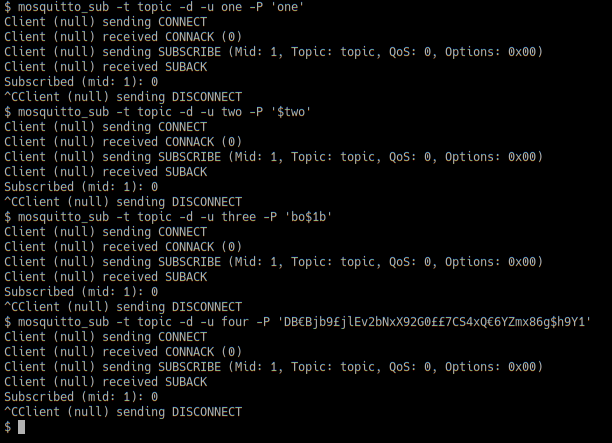 Mosquitto 1 6 12 User Password With Not Accepted · Issue 2186
