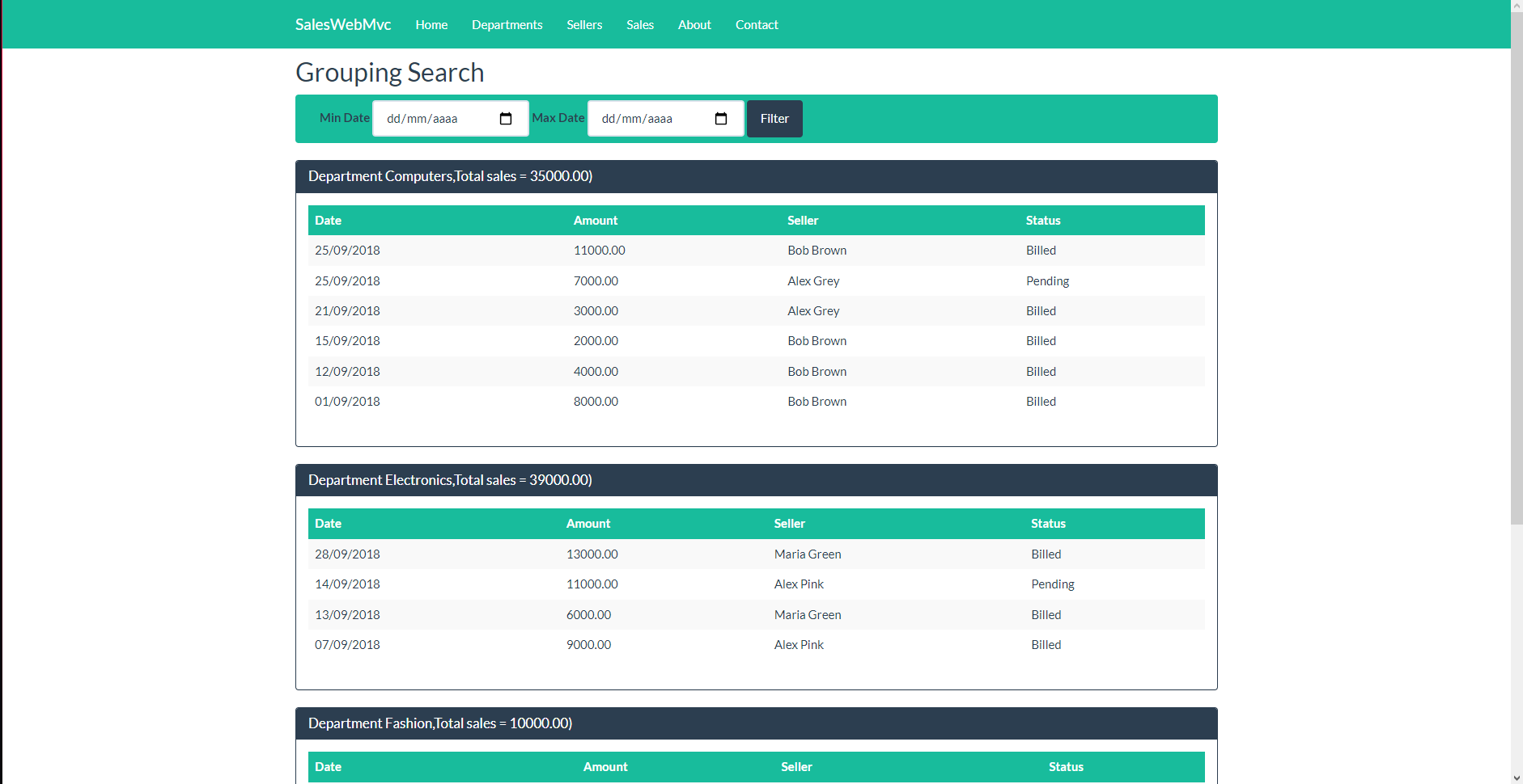 GitHub - ccaiomacedo/Workshop-asp-net-core-mvc: The application is a system of Sellers, which ...