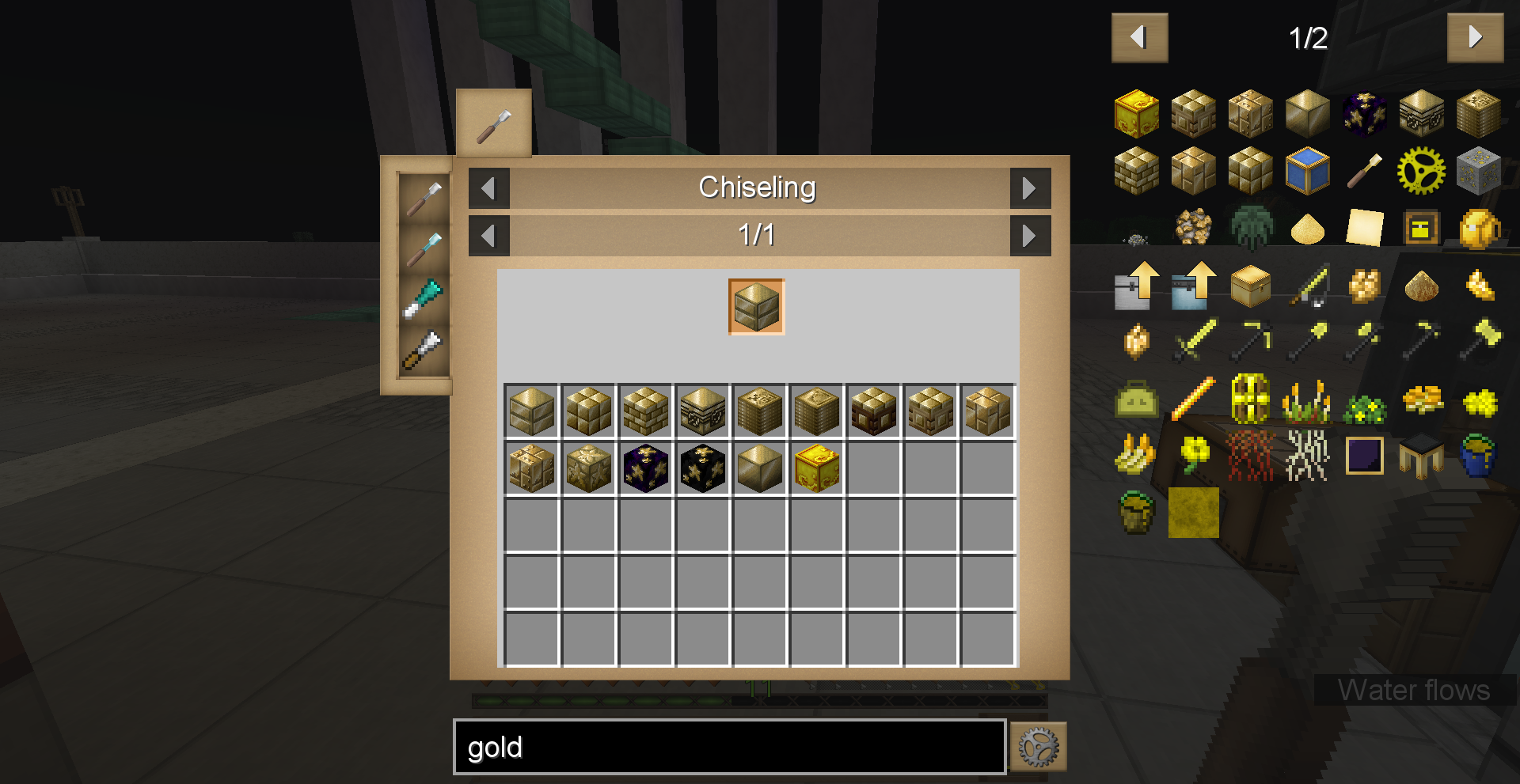 Chisel does not work on Gold Blocks (block shown in JEI) · Issue #2092 ...