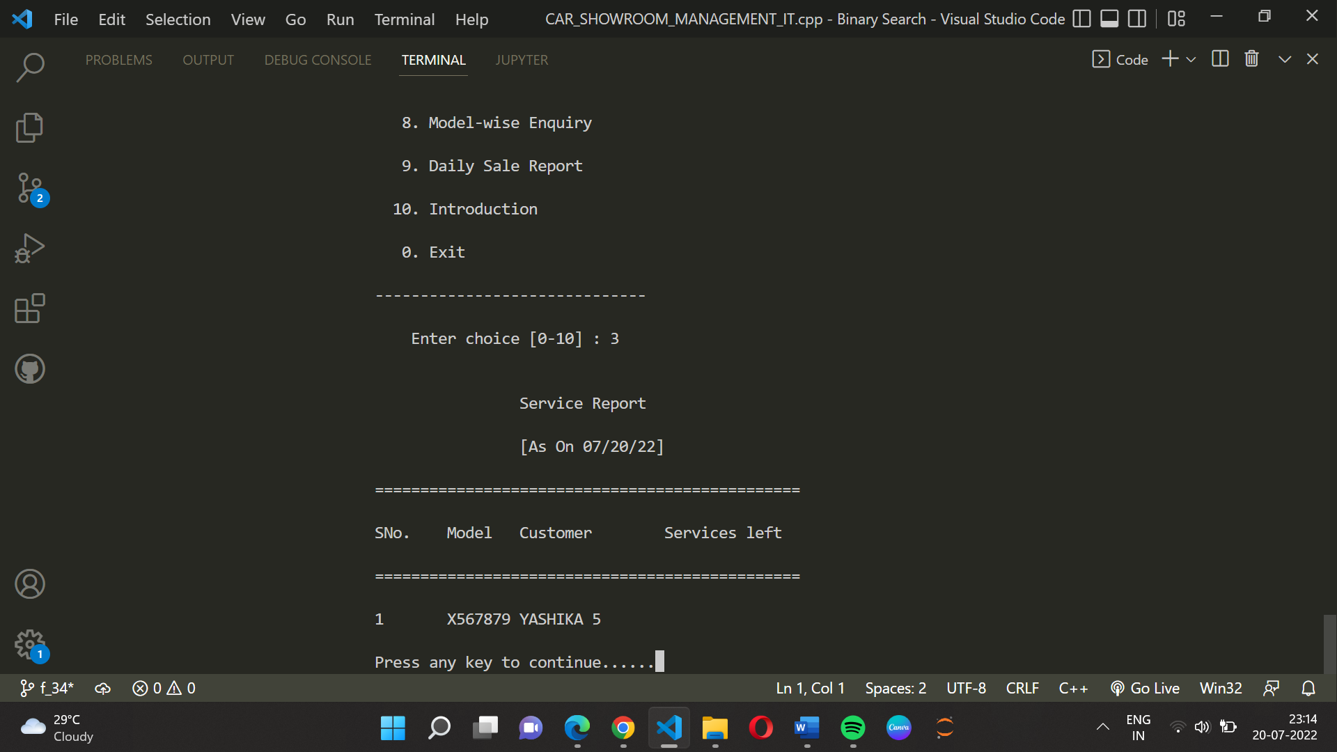 GitHub - TanyaChhikara/Car-Showroom-Management-: This CAR SHOWROOM ...