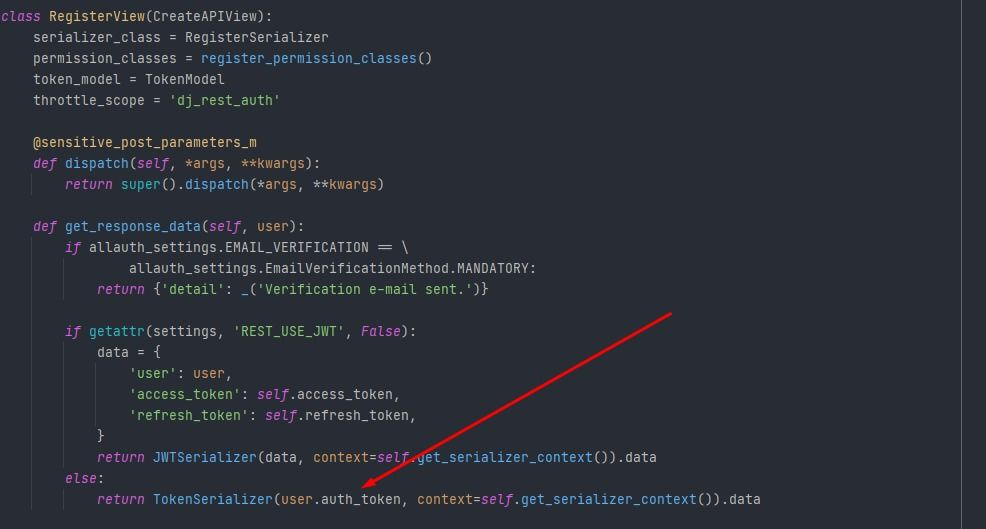 How to create a custom token model properly? · Issue #401 · iMerica/dj-rest-auth · GitHub