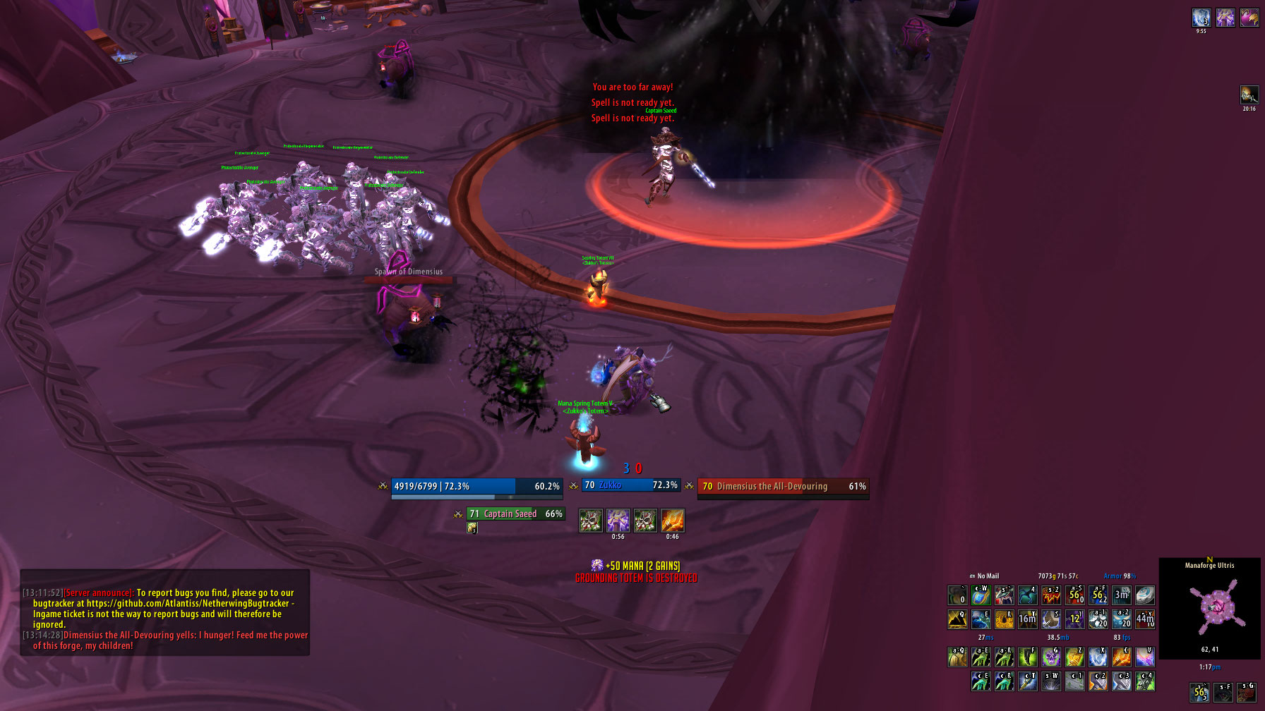 [Quest] Dimensius the All-Devouring · Issue #2511 · Atlantiss/NetherwingBugtracker · GitHub